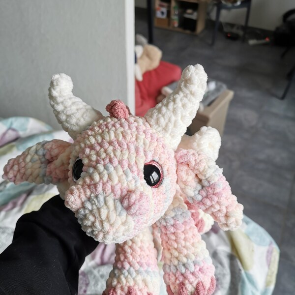 Cato the Dragon Snuggler/lovey Amigurumi Crochet Pattern - Etsy UK