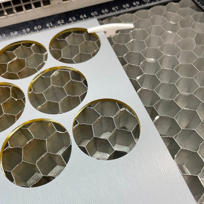 Honeycomb Bed Pin Size Test Tool, Laser Hold Down Pins, Crumb Tray Pins ...