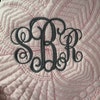 Personalized Baby Quilt Monogram Baby Quilts Baby Girl Quilt ...