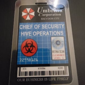 Neon Genesis Evangelion Inspired NERV ID Badge. Costume Cosplay Prop ...