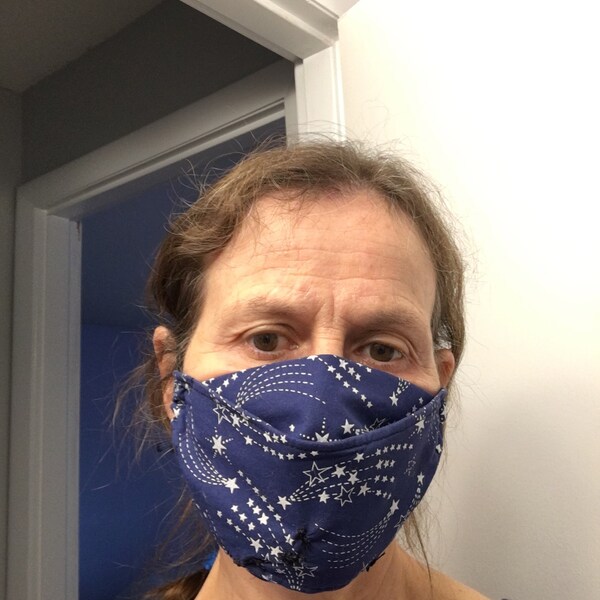 3D Fit Cloth Face Mask 3 Ply With BUILT IN FILTER Non Woven ...