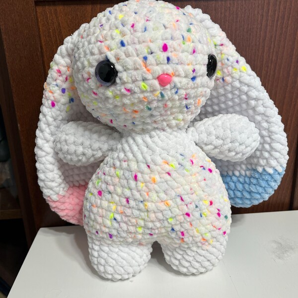 DIGITAL PATTERN: Chonky Bunny Crochet Plushie - Etsy