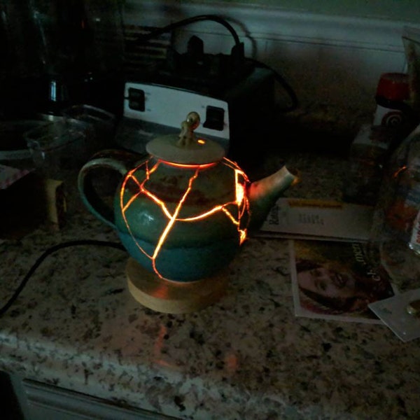 Cloud Kintsugi Lamp - Etsy