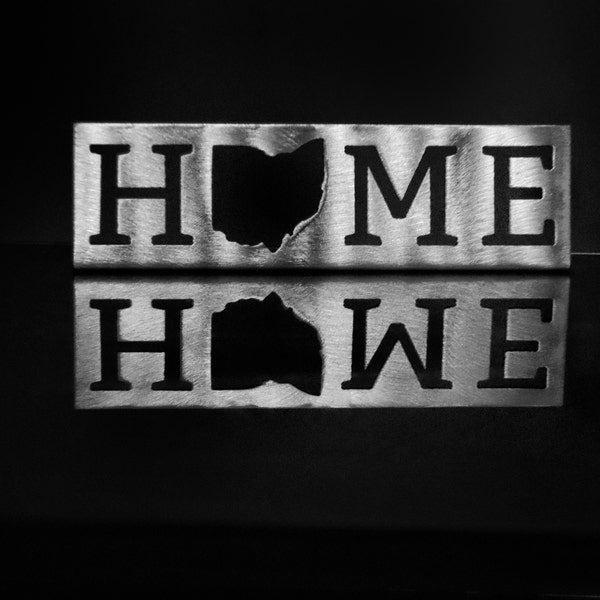 Ohio Sign / Ohio Outline Sign / Ohio Outline / Ohio / Metal Ohio Sign ...