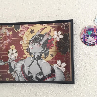 Chobits Chii Cute Kawaii Anime Square Poster Print Artwork Hanged Wall ...