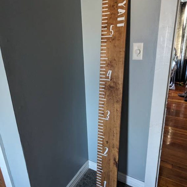 Growth Chart Ruler, WIDE, Giant Measuring Stick, Growth Ruler, Family ...