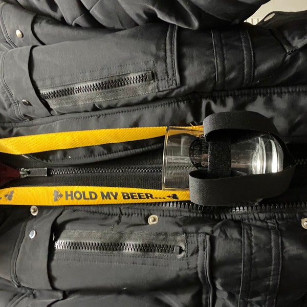 Beer Festival Lanyard Glass Harness Sling “hold My Beer” Pint Beerfest ...