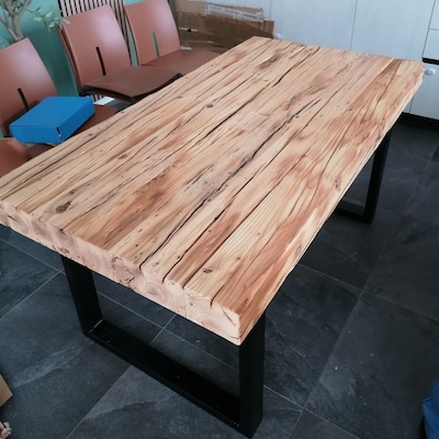 Old Beam Console Table Unique Dovetail Old Wood Rustic Style Table Loft ...