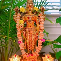 Buy Murugan Swamy in Brass kumaraswamy Idol Lord Murugan Online in ...