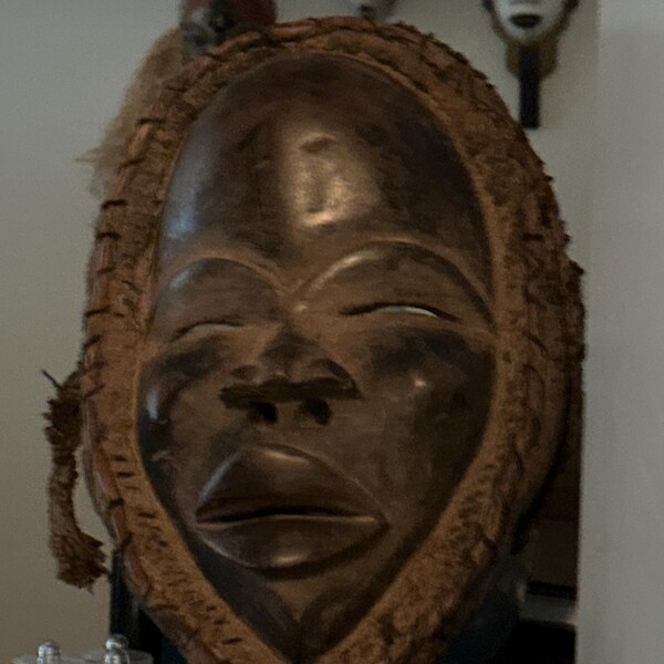 Vintage African Bwa Hawk Mask Handcrafted Spiritual Art for Unique ...