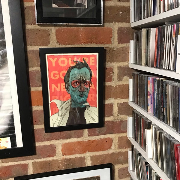Roy Scheider as Chief Brody - Jaws Art Print - Etsy UK
