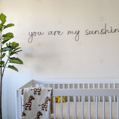 Minimalist Line Wall Decals Modern Wall Stickers, Boho Nursery Decor ...