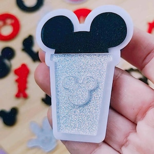 Mickey Minnie Mouse Cara Sonriente Pestañas Boca Formatos - Etsy España
