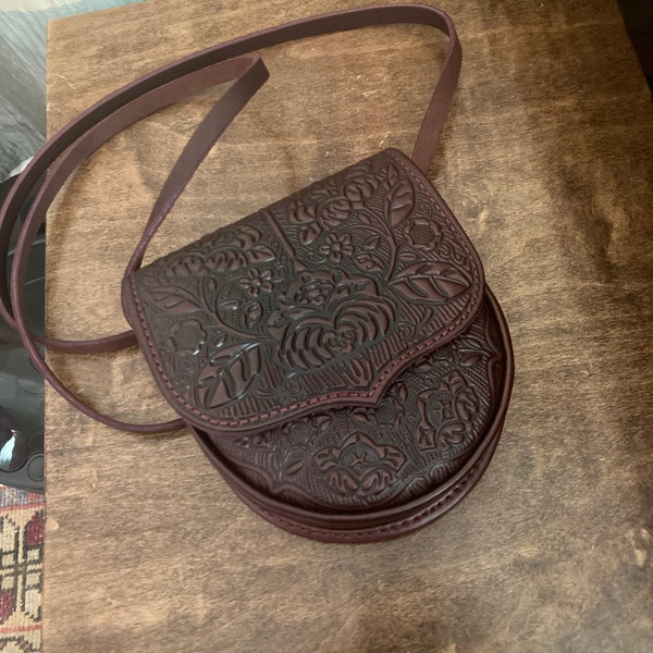 UKRAINIAN Green Olive Leather Shoulder Bag Crossbody Bag Leather ...