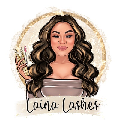 Lash Artist Logo,lash Designer Logo,lash Maker Logo,beauty Saloon Logo ...