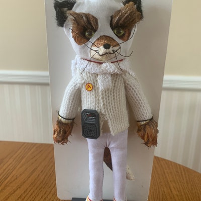 Fantastic Mr. Fox, Art Dolls. / Two Figures Original Art Figurative Art ...