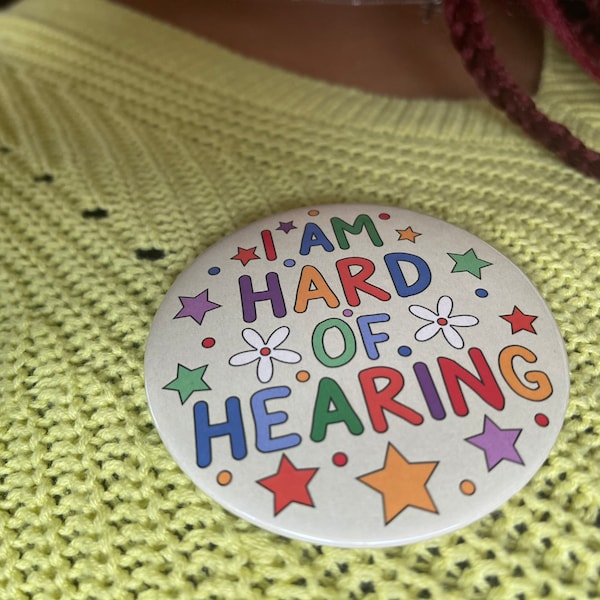 Please Ask Before You Touch Me - Sensory Overwhelm Badge Pin - Etsy