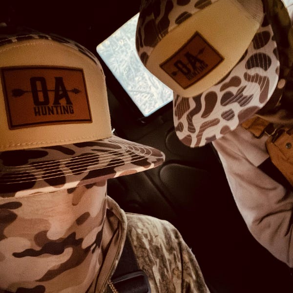 Deer Dog Hunting Patch Lost Hat Flatbill-mossy Oak Bottomland 7 Panel Snapback Hat - Etsy