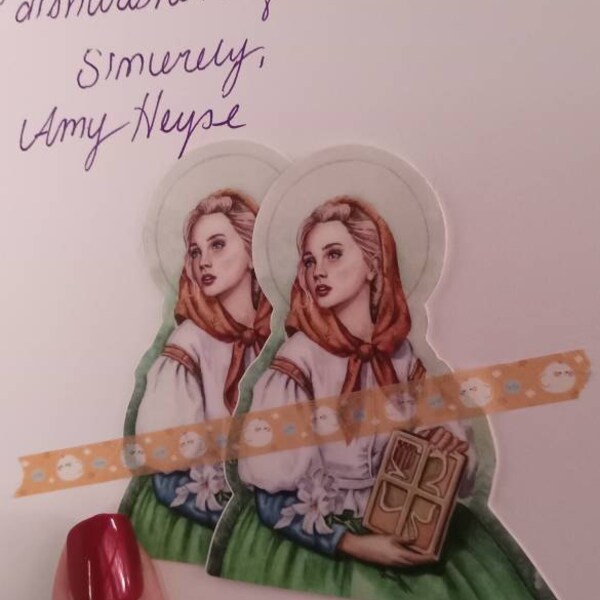 St. Kateri Tekakwitha, Lily of the Mohawks, Catholic Art Print 5x7" or ...