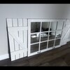8 Pane Farmhouse Wall Decor Window Mirror Rustic Window Mirror Rustic ...