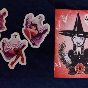 Dracula Popsicle Sticker | Etsy
