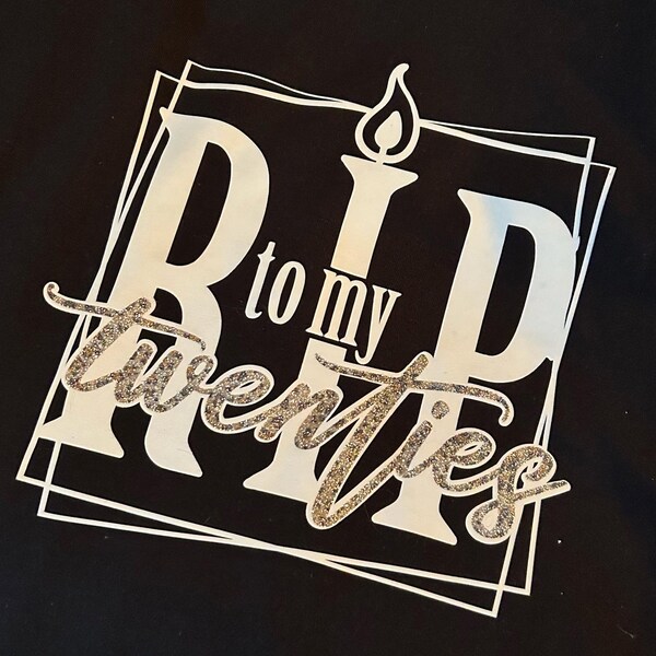 RIP to My 20s Svg / Death to My 20s Svg / Rip Twenties Svg / Death ...