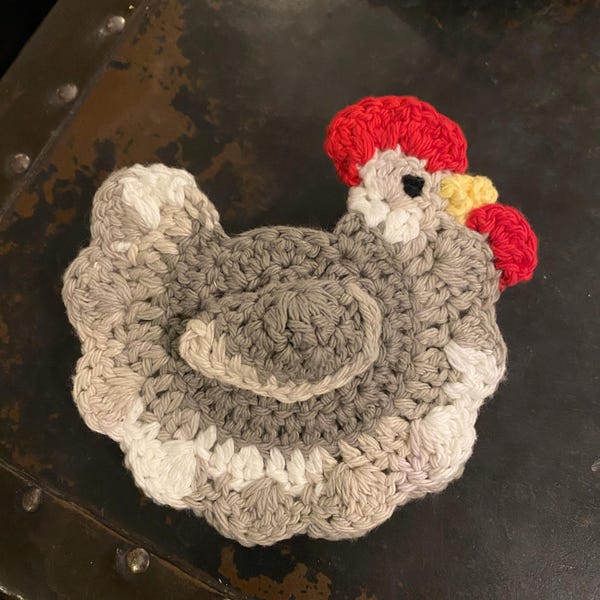 Crochet Chicken Change Purse Pdf Pattern - Etsy