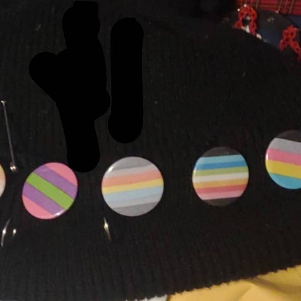 Queer Pride Flag Badge Queer Flag Pin Subtle Queer Pride Queer Coming ...