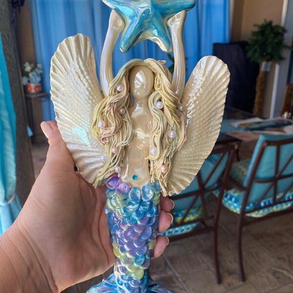 Mermaid Earring Holder - Etsy