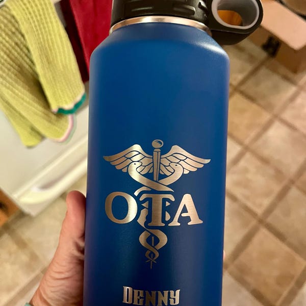 Harmonica Player Water Bottle, Harmonica Water Bottle Gifts, Harmonica ...