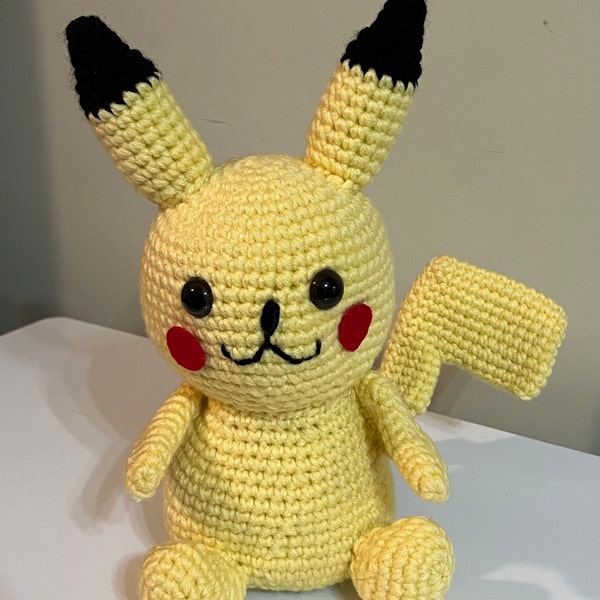 Crochet PDF Pattern - Super Easy Tutorial Cute Pikachu Amigurumi ...