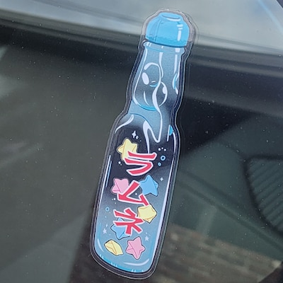 Ramune Clear Vinyl Sticker - Etsy