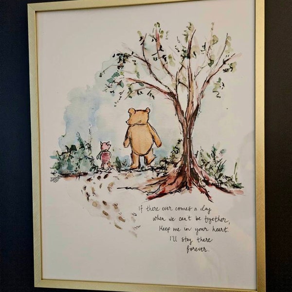 Winnie the Pooh How Lucky I Am to Have Something That Makes Saying ...