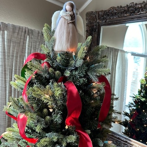 Little Angel Christmas Tree Topper for Small Tree Waldorf - Etsy