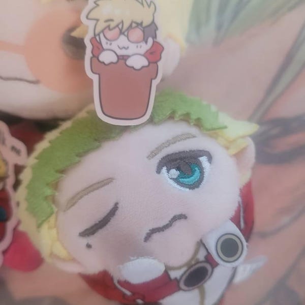 Silly Vash Plant Pot Sticker Trigun - Etsy