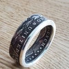 Morgan Silver Dollar Coin Ring - Etsy