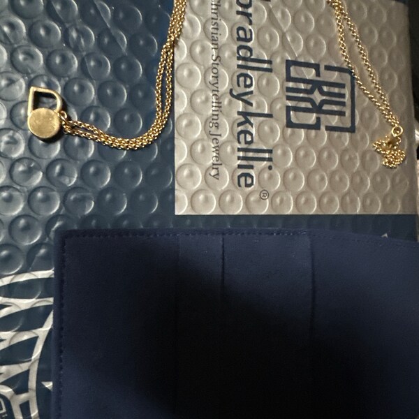 Modern EMPTY TOMB Necklace in Sterling Silver or Gold Overlay ...