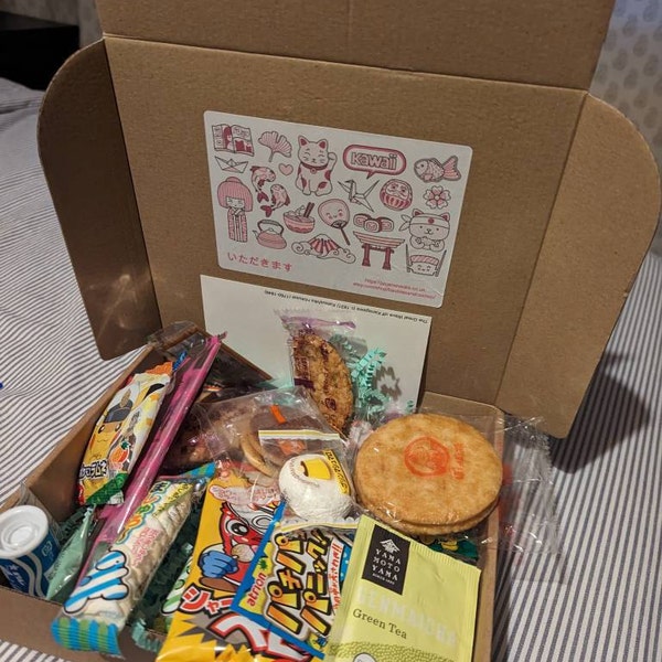 Taste of Japan Mystery Snack Box Dagashi | Japanese Sweets & Snacks ...