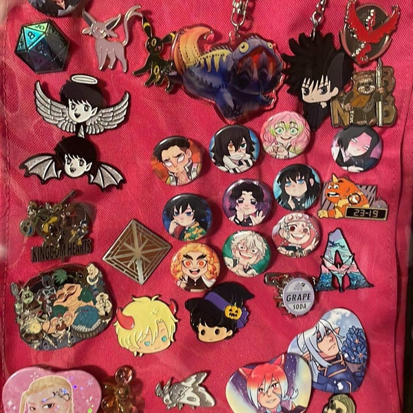 The Showcase 3.0 - Ita Bag, Pin Display Bag, Clear Pocket Display ...