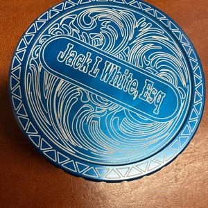 Snuff Can Lids, Tobacco Can, Engraved, Custom, Diplidz, US Army - Etsy