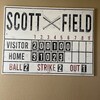 Custom Baseball Scoreboard Sign Vintage Game Room Decor Man Cave Decor ...