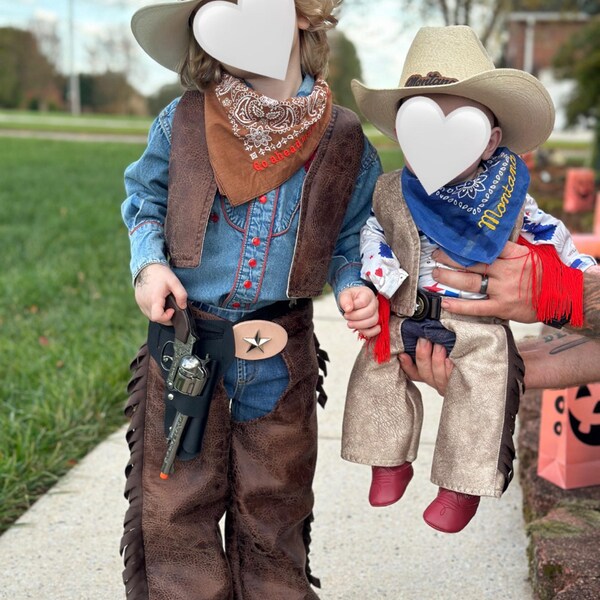 Toddler/child's Faux Leather Chaps - Etsy
