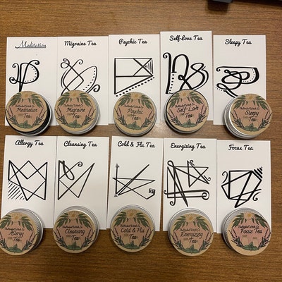 Herbal Tea Sampler Set Herbal Tea Kit Herbal Tea Sampler Herbal Tea ...