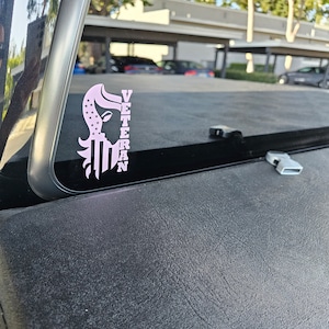 Kiss Vinyl Decal Lips Vinyl Decal Kiss Rear Window Decal - Etsy