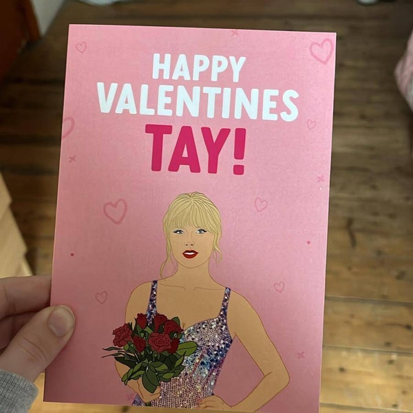 Funny Valentine's Day Card for a Swifty, Boyfriend, Husband, Girlfriend ...