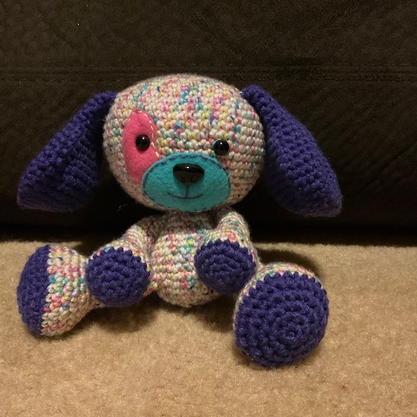 Amigurumi Crochet Domino Dog PDF Pattern - Etsy