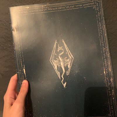 Un-official Handmade Skyrim Magic Tomes / Journals - Etsy
