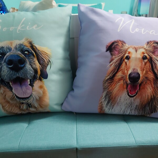 Pet Memorial With Photo Collage, Dog Passing Away Gift, Personalized ...