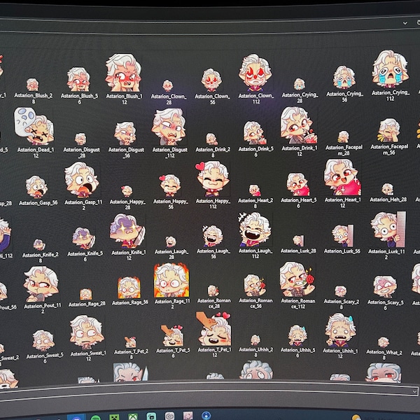 BG3 Variety (8) Pack 1 | Twitch Discord Youtube | Cute Kawaii B Gate ...