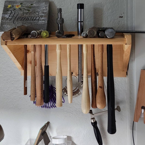 Hammer and Mandrel Rack for Benches SALE - Etsy